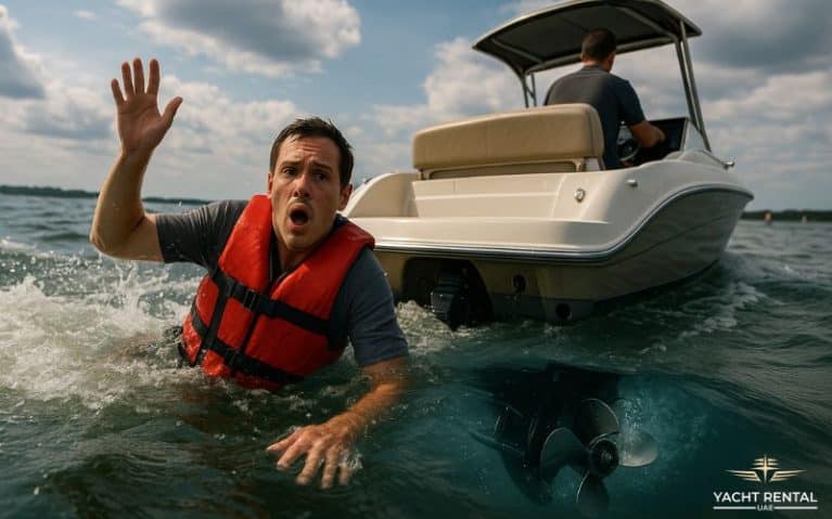 Risk When a PWC Passes too Closely Behind Another Boat