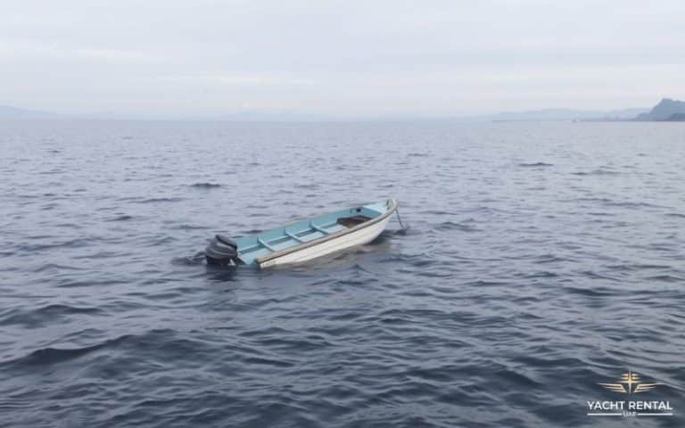 Your Boat Gets Swamped Far From Shore. What Should You Do?